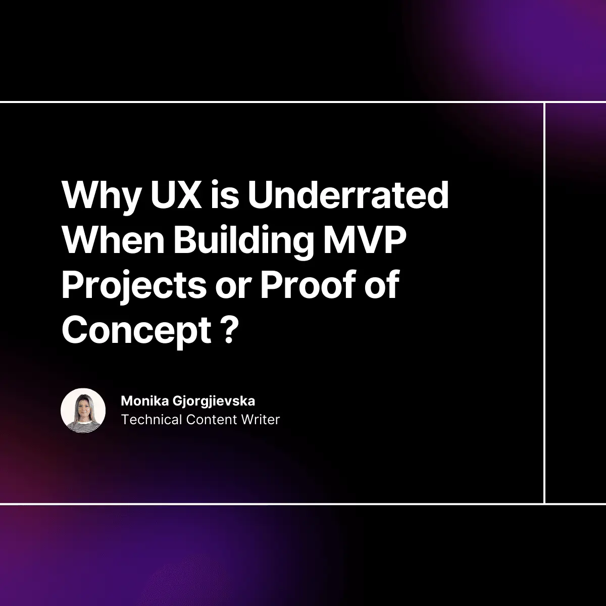 MVP & Proof of Concept: UX Tips for a Successful Start
